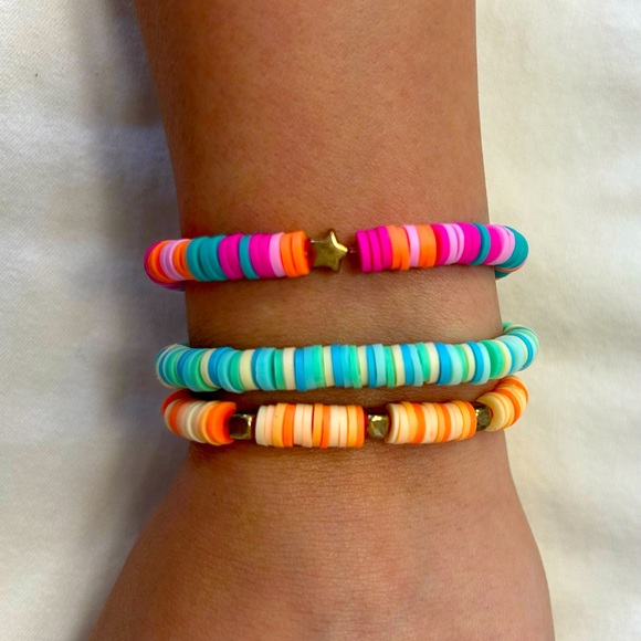 Jewelry | Obx Preppy Inspired Bracelet Pack | Poshmark